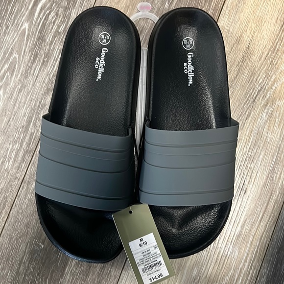 Goodfellow & Co | Shoes | Gray Ricky Mens Slides By Goodfellow | Poshmark